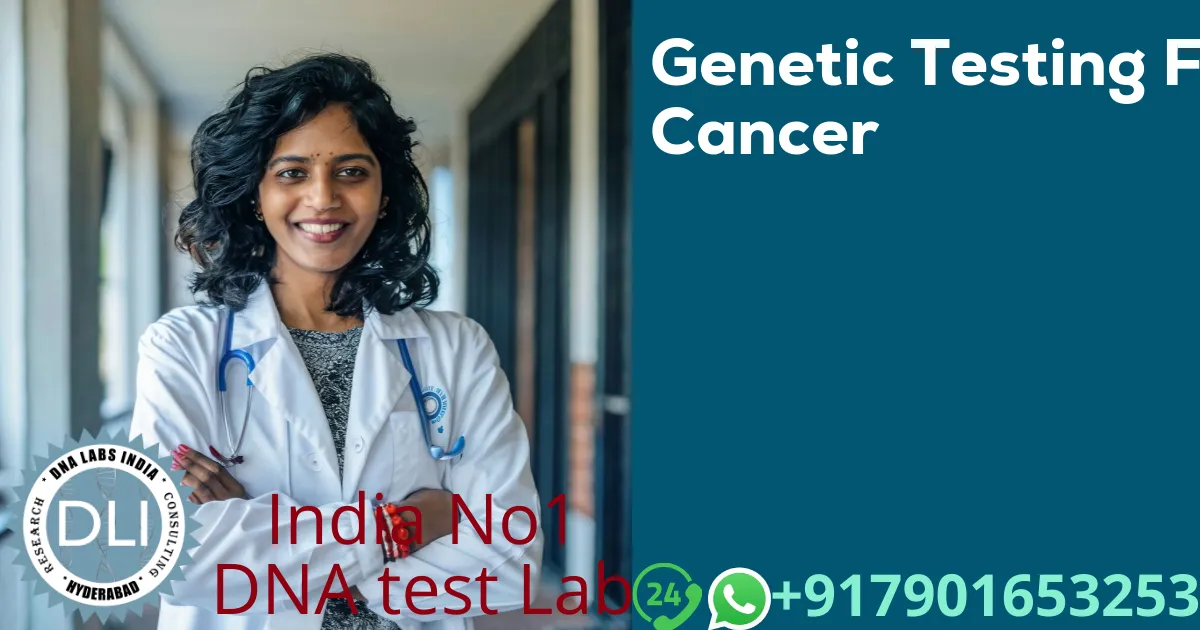 Genetic Testing For Cancer
